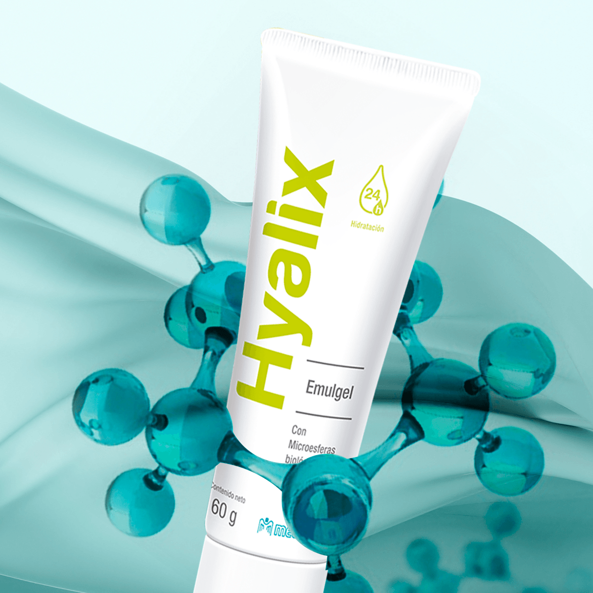Hyalix Emulgel 5% tubo de 60 gr | Irida